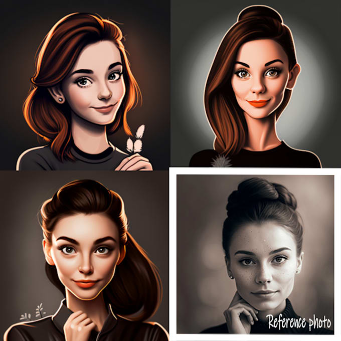 Design a unique bitmoji cartooncaricature avatar for your online ...