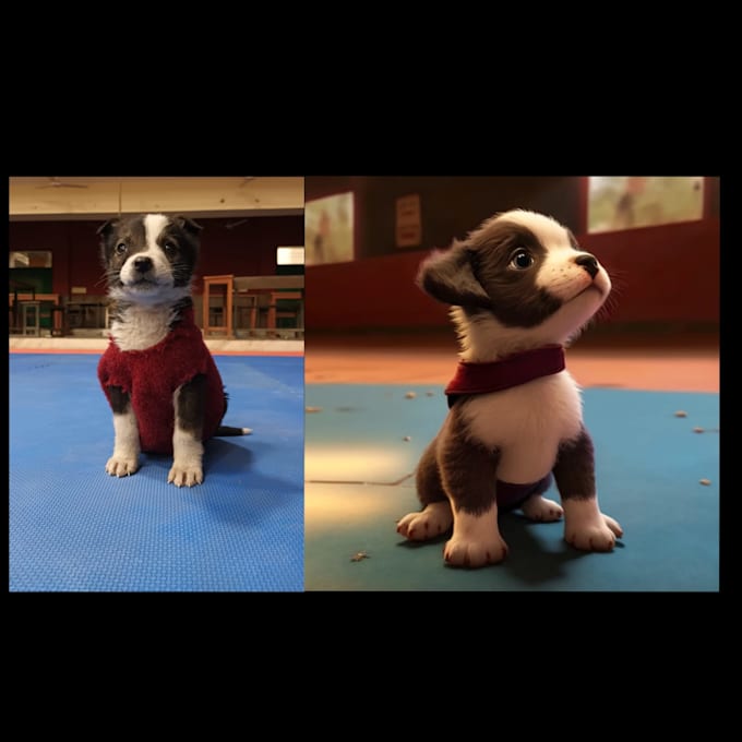 Making disney characters with photos by Nishant_tkd | Fiverr
