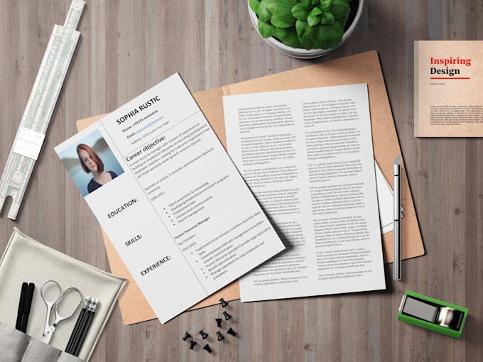 Create an impressive and professional cv design by Imranwar2004 | Fiverr