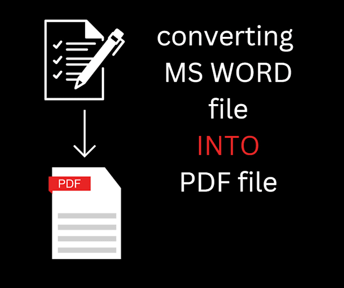 Convert your docx documents into pdf file by Hassanjamel5453 | Fiverr