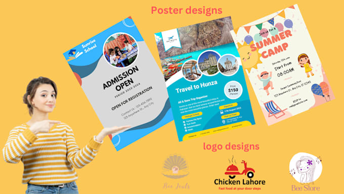 Create graphic design with your ideas by Digitalbeena | Fiverr