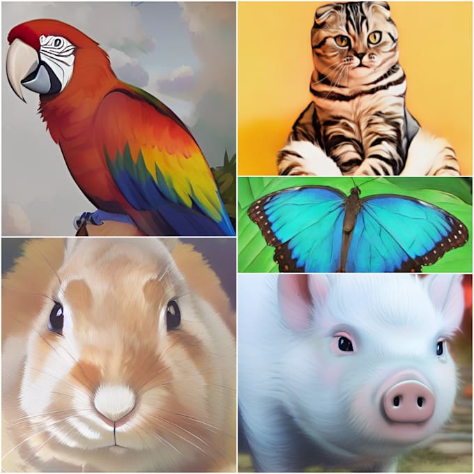 Draw your pets in all styles by Dariograf | Fiverr