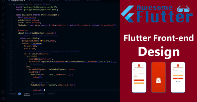 Expertly convert figma or xd to flutter and design your flutter app ... Expertly convert figma or xd to flutter and design your flutter app ...
