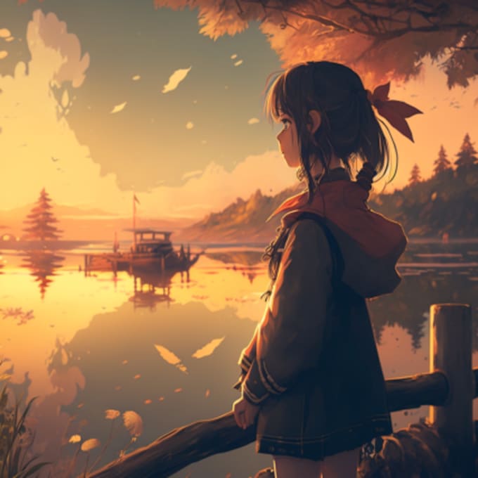 Generate realistic images of anime using ai art by Omarmoun | Fiverr
