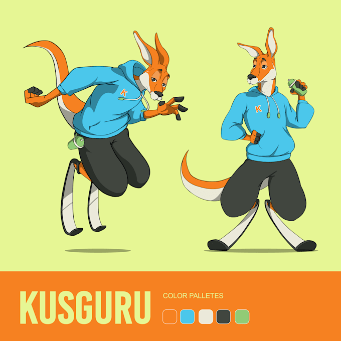 Draw mascot like you want by Artcosystem | Fiverr