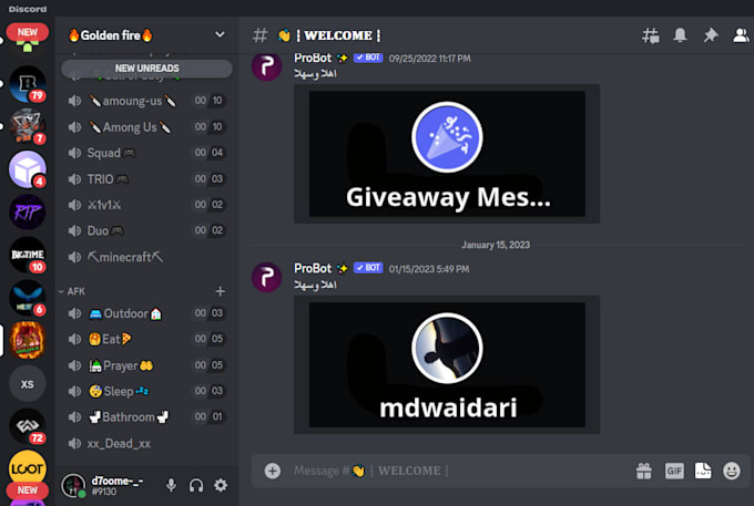 Creat discord server and manag the server by Xdbode | Fiverr Creat discord server and manag the server by Xdbode | Fiverr