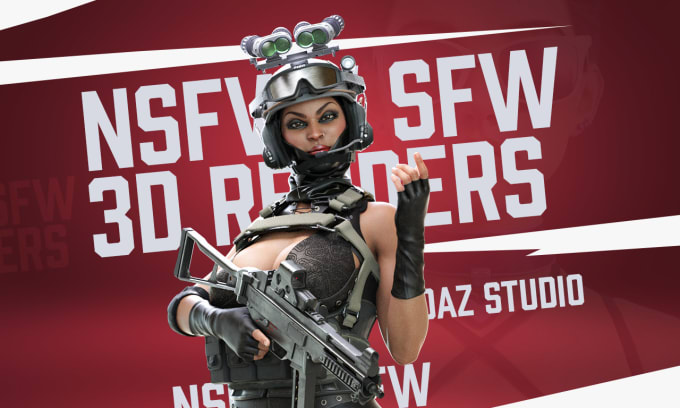 Create sfw or nsfw character art using daz studio by Butterburrito | Fiverr Create sfw or nsfw character art using daz studio by Butterburrito | Fiverr