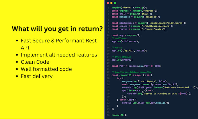 Build rest api with nodejs and expressjs by Shaykhfarhan | Fiverr Build rest api with nodejs and expressjs by Shaykhfarhan | Fiverr