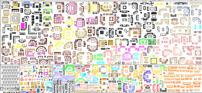 Create autocad dynamic blocks for you by Rohailzia0987 | Fiverr