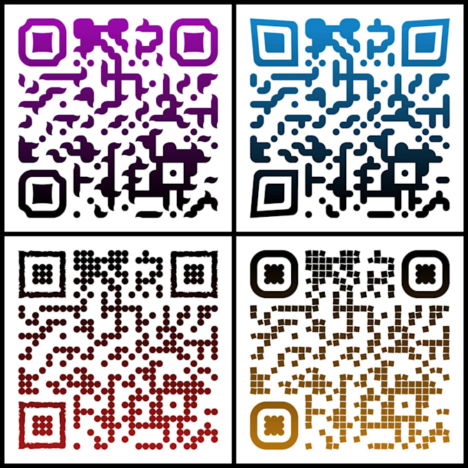 Design all types of qr codes with high quality and low price by ...