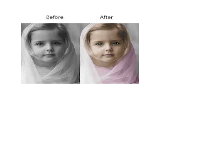 Turn black and white photos into color photos by Ricky_wass | Fiverr