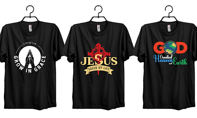 Custom bible verse, christian tshirt design in 24 hours by ...