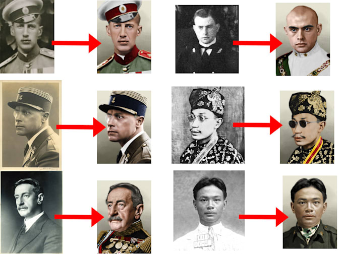 Make kr style hoi4 portraits by Ismand2508 | Fiverr