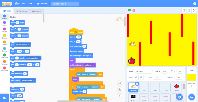 Make 2d games and 2d animation in scratch application by Joyamuhammad ...