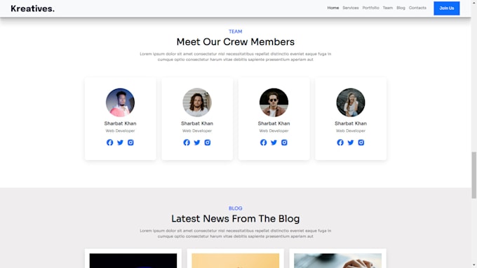 Design, redesign websites using html, css, and bootstrap5 by ... Design, redesign websites using html, css, and bootstrap5 by ...