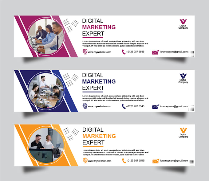 Do email header and banner design for you by Designer_bipa | Fiverr