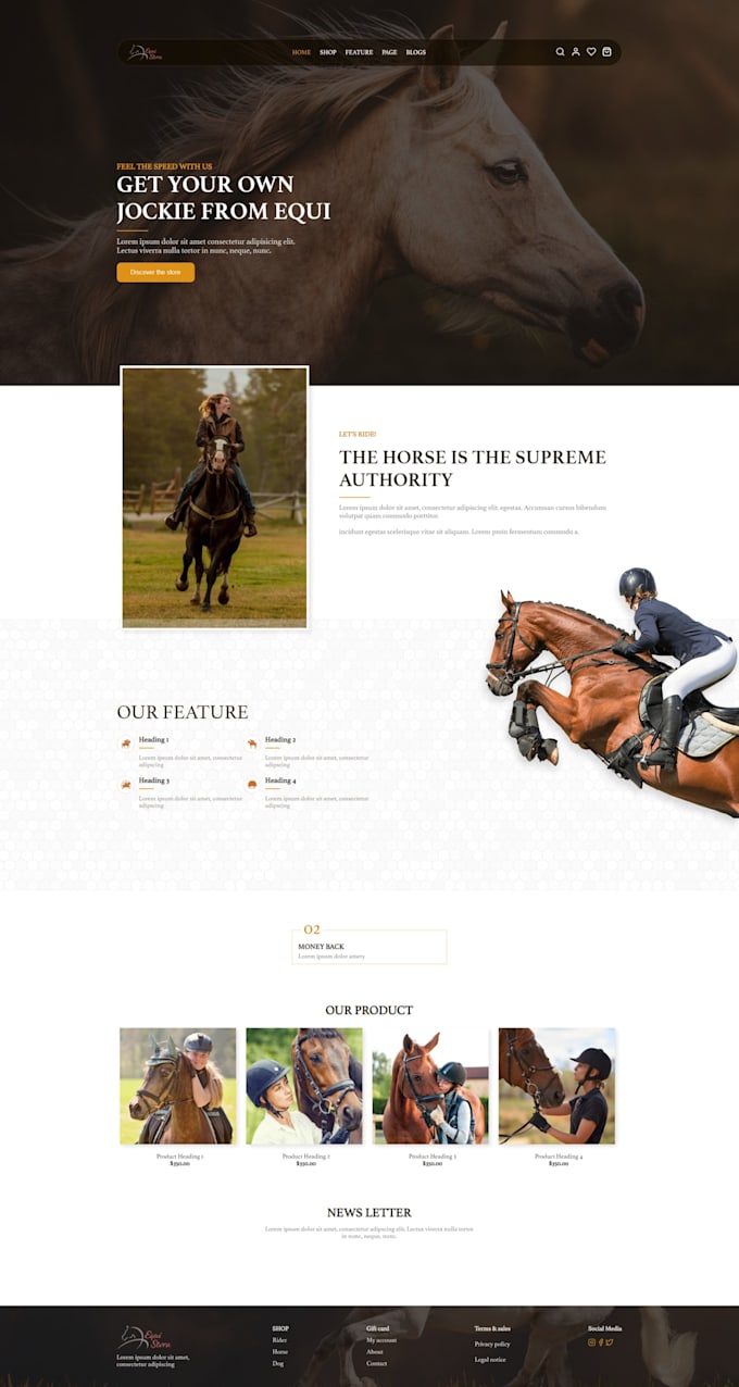 Redesign or design a modern html landing page by Rakibul_hasan4 | Fiverr