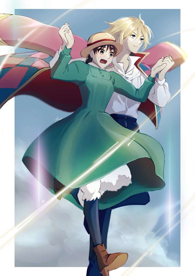 Draw fanart, oc, couple, and real people in my style by Marvaelous | Fiverr