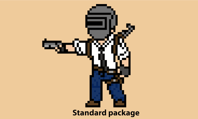 Create 16, 32 or 64 bit pixel art design, icon, logo, object or ...