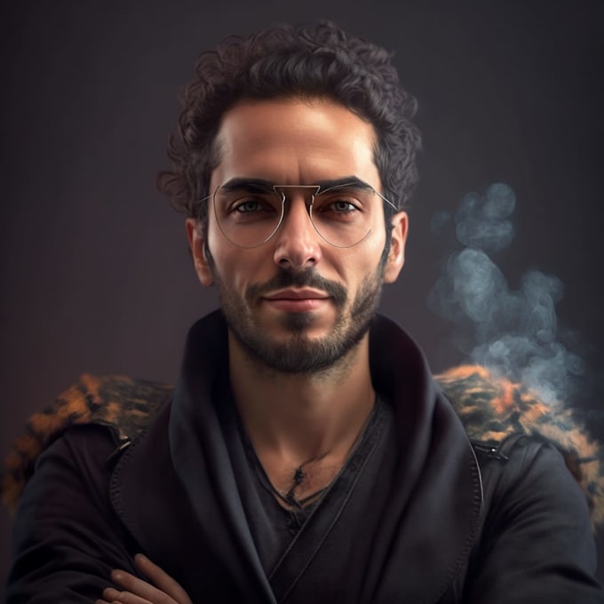 Create a digital portrait of you or your friend using ai by Ayayayaz ...