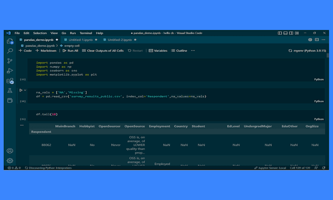 Do Data Cleaning Using Pandas Numpy And Python By Uzairahmed154 Fiverr