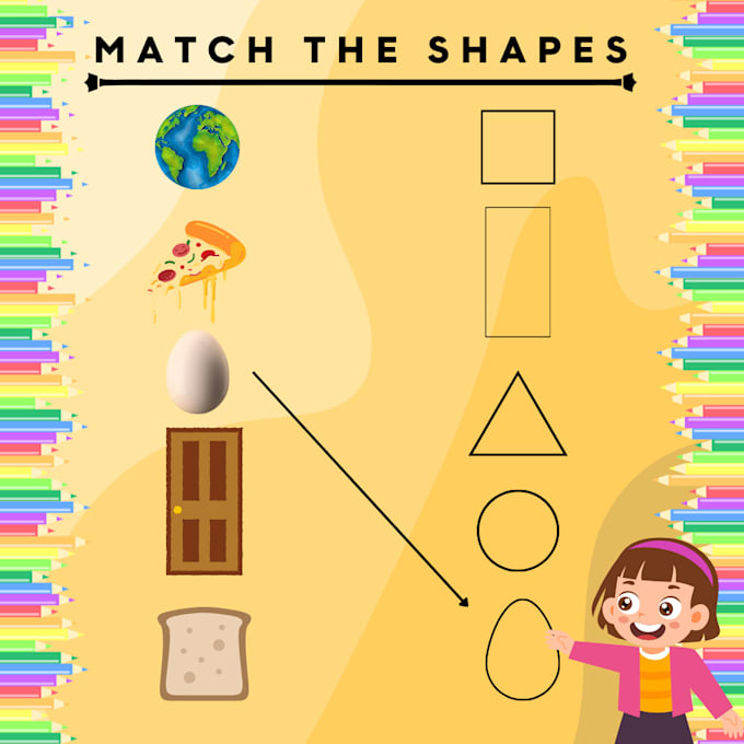 Design kids activity worksheets book by Prajaktasathe | Fiverr