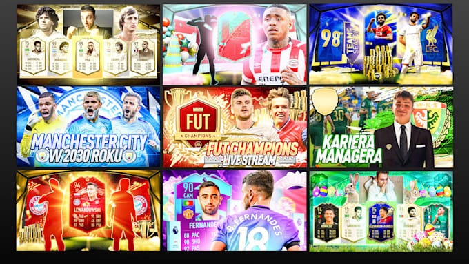 Make a eyecatching fifa 23 thumbnail by Anwarraf | Fiverr