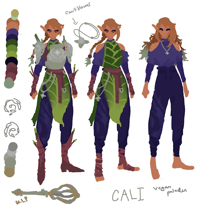 Create custom character art and character designs by Caztaco | Fiverr