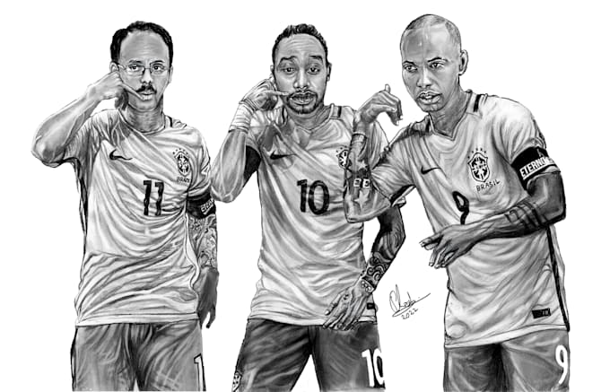 Draw your picture with pencil sketch portrait by Palash321 | Fiverr