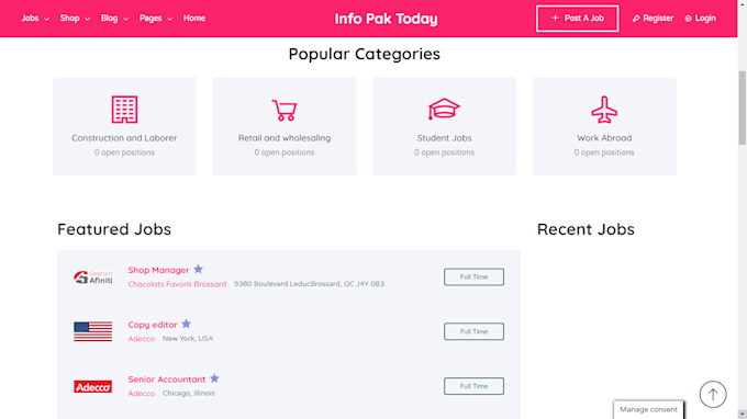 Make a very functional and presentable wordpress website by Alvi540 ...