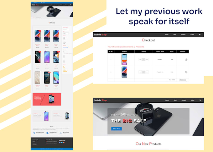 Create responsive site for your product showcase by Markomarkovic30 | Fiverr
