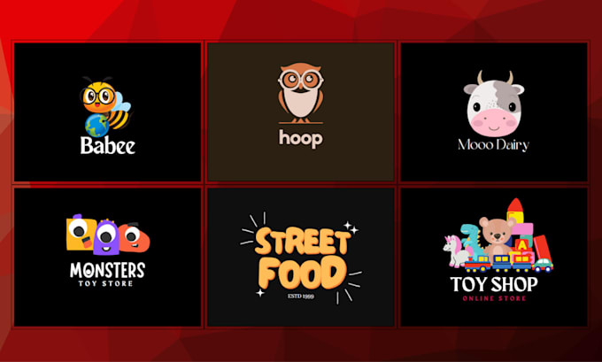 Design a cute and simple cartoon logo for your brand by Pencraft_art ...