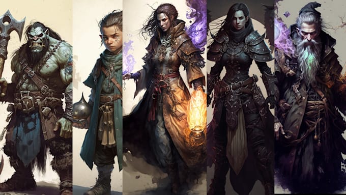 Unleash your imagination with custom dnd and rpg characters and ...