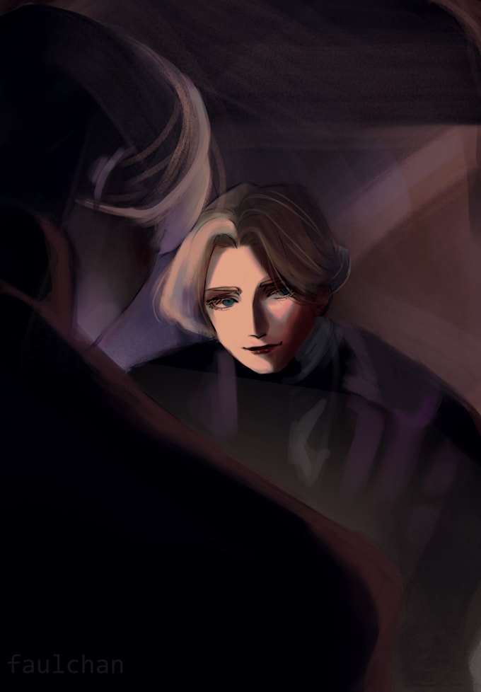 Draw any character in rendered anime artstyle by Faulchan | Fiverr