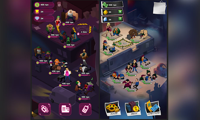 Do 2d casual game art design by Kirsen | Fiverr