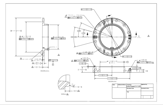 2d and 3d machanical drawing by Sudhirkumar05 | Fiverr
