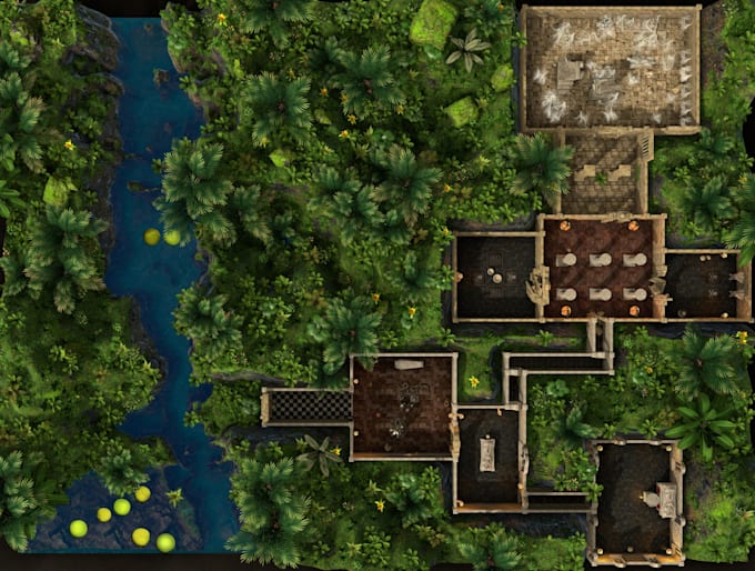 Create your next tabletop map by Filmsmithstudio | Fiverr