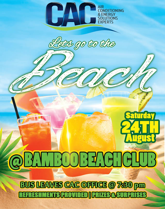 Design high quality event flyer super fast by Reggaegideon876 | Fiverr