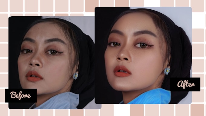 Professional portrait retouching photo beautify by Drugi_edward | Fiverr