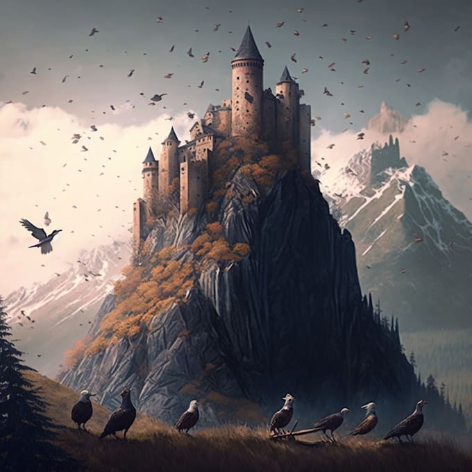 Produce visually stunning and thought provoking art pieces by Riutten ...