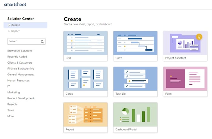 Help You Create Smartsheet Sheets Forms Reports Or Dashboards By Callesolutions Fiverr