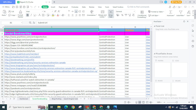 Create 1000 high quality manual profile backlinks by Digitalhatf | Fiverr
