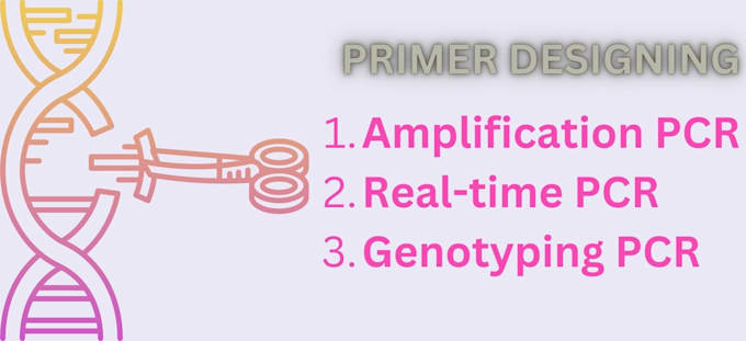 Design primers for conventional pcr, real time pcr, ssp, tetra arms pcr ...