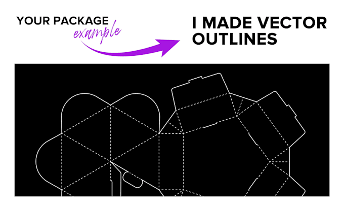 Prepare vector outlines for you package by Hanna4design | Fiverr