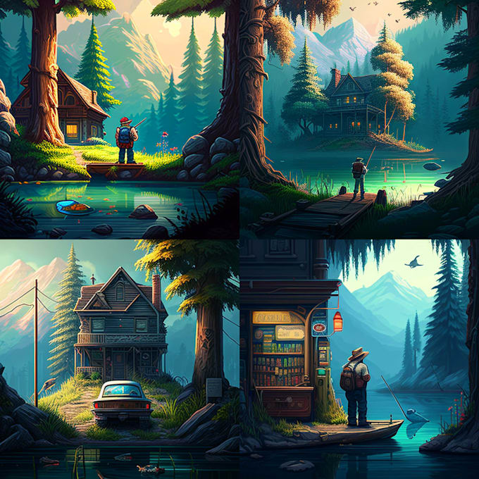 Make high quality original art from text using ai by Solomii | Fiverr