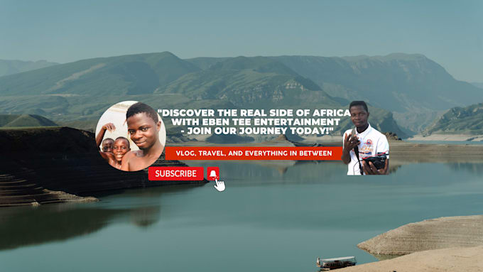 Design you a catchy banner or logo by Ebentee | Fiverr