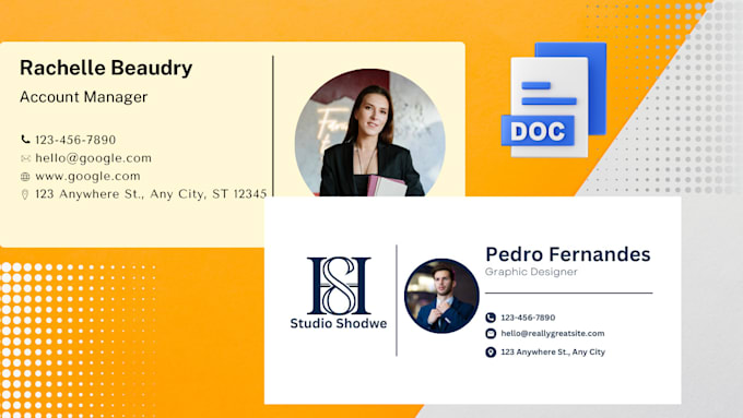 Create copy and paste email signature template by Jafirashraf | Fiverr