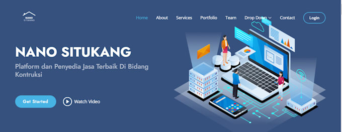 Build a full stack web application python django by Harissofyan | Fiverr