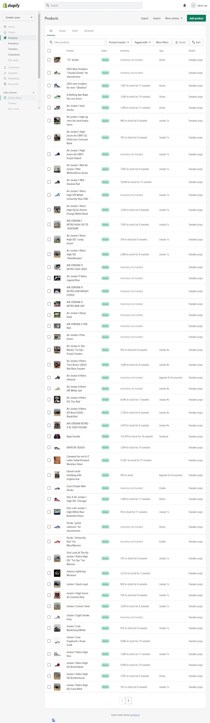 Upload 100 products or product listings to your shopify store by Tomor ...