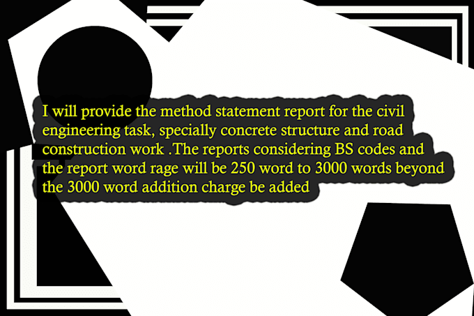 Do method statement reporting for civil engineering task by Dmpwmudali ...